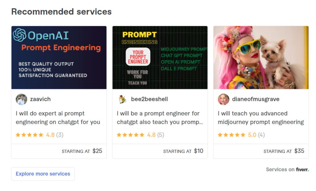 ChatGPT Prompt Engineering Gig in India